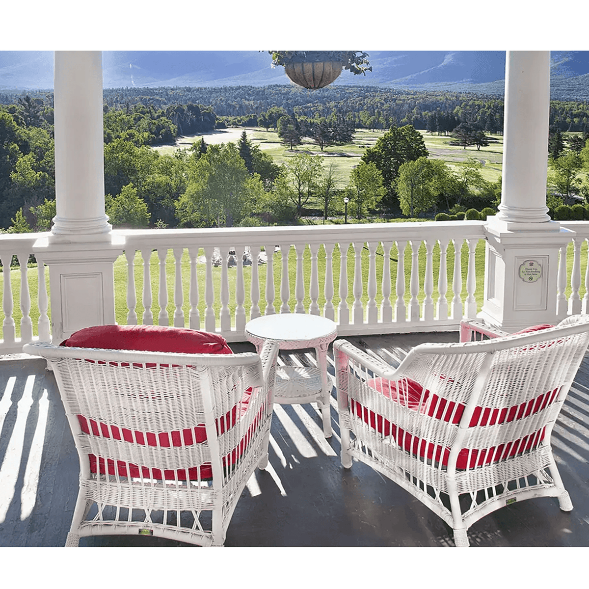 Mount Washington Hotel Back Porch – New England Wall Art & Puzzles